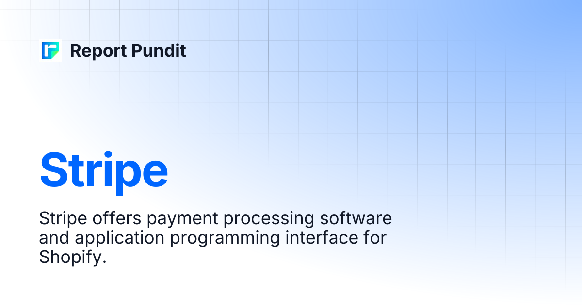 Stripe | Report Pundit
